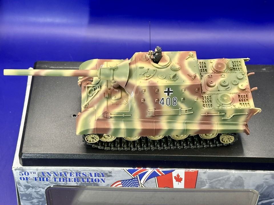 Solido Tank Museum Verem WWII German Built Jagdtiger Tiger Panzer Char ...