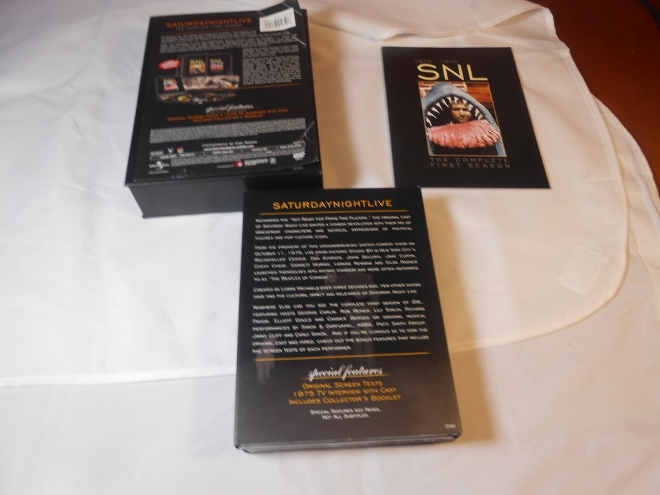 SNL - Saturday Night Live - The Complete First Season - 8 Disc Set (DVD ...