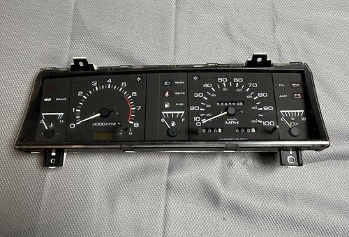 90-92 Nissan D21 Hardbody Pickup Truck Instrument Cluster Speedometer ...