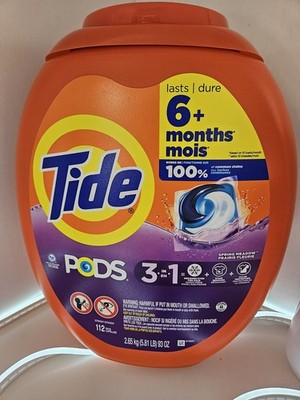 Tide PODS® Liquid Laundry Detergent Pacs, Original Scent, 112 Count | eBay