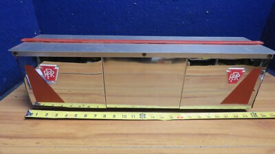 CUSTOM G SCALE CHROME/METAL BOX CAR " ONLY BODY " NO TRUCKS 618405 | eBay