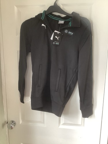 BNWT F1 Puma Mercedes Benz AMG Petronas Men’s MT7 Track Jacket Black XS ...