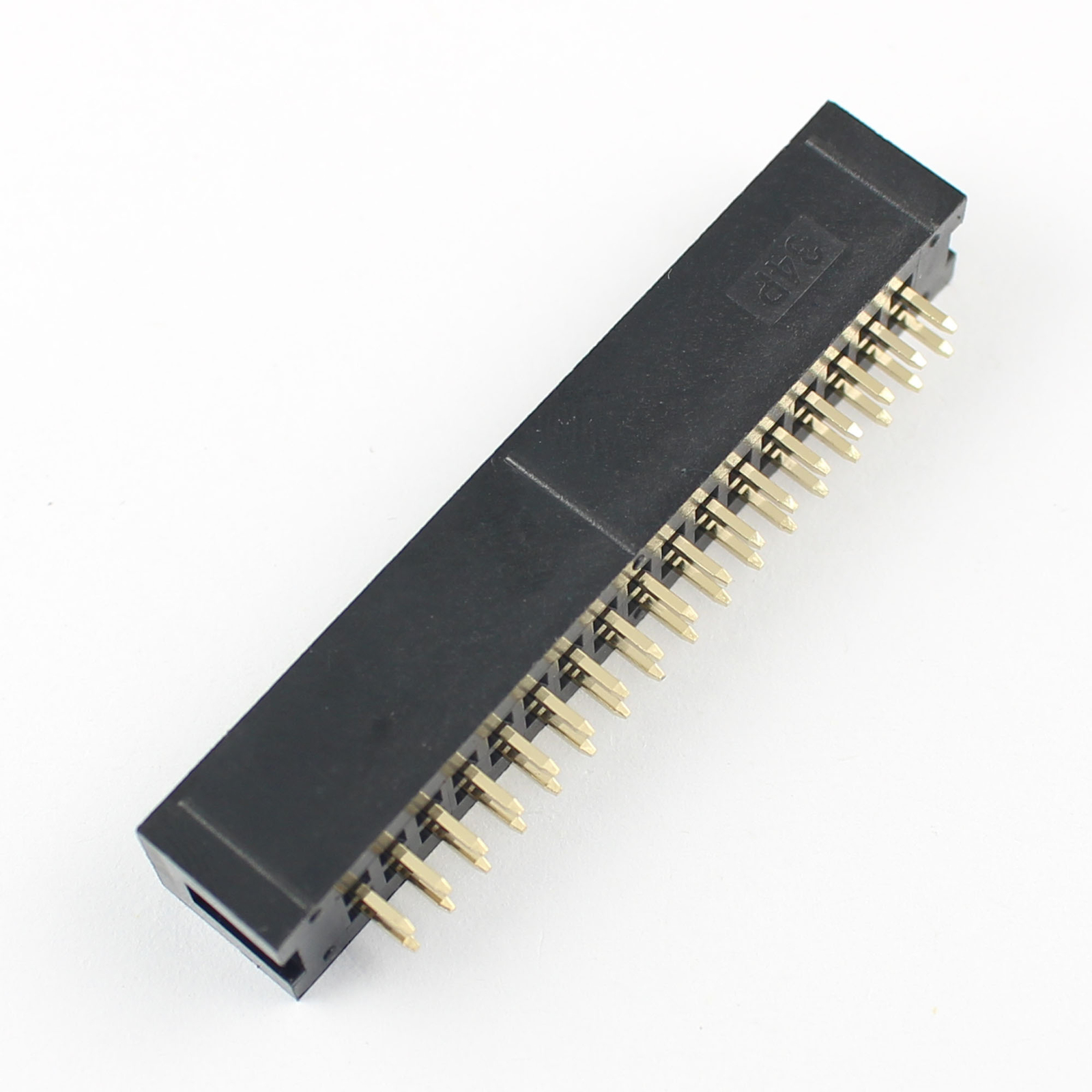 500Pcs 2.54mm 2x17 Pin 34 Pin Straight Male Shrouded PCB Box header IDC ...