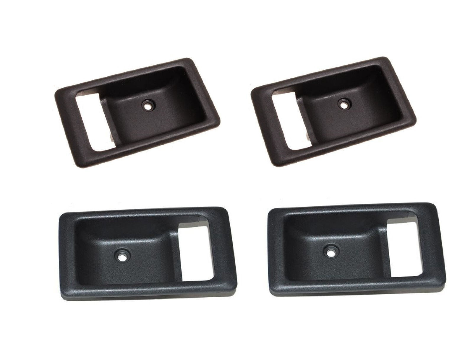 Land Rover Defender Interior Silver Door Handle Bezal Right RH and LH ...