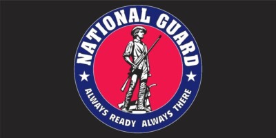 US ARMY NATIONAL GUARD EMBLEM BLACK Vinyl Decal Bumper Sticker | eBay