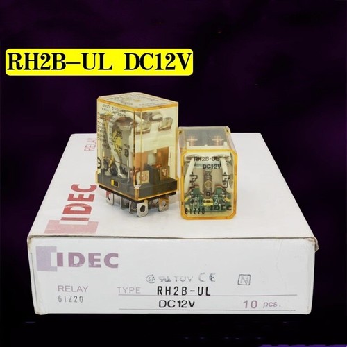 10Pcs/BOX RH2B-UL DC12V 8 Pins 2O2C Intermediate Relay | eBay