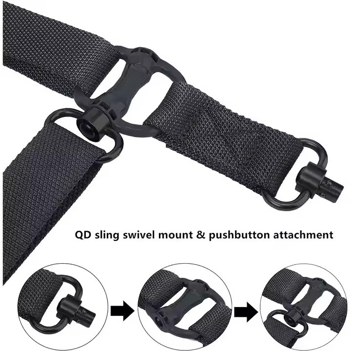 Tactical Retro Adjust Quick Detach QD 1 2 Point Multi Mission 1.2 ...