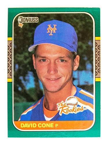 David Cone #35 (1987 Donruss) The Rookies Baseball Card, Kansas City ...