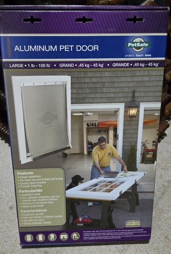 PetSafe Freedom Pet Door Aluminum Frame Large Dog up to 100 lbs | eBay