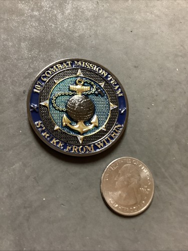 UNITED STATES NAVY 107 COMBAT MISSION TEAM CHALLENGE COIN | eBay