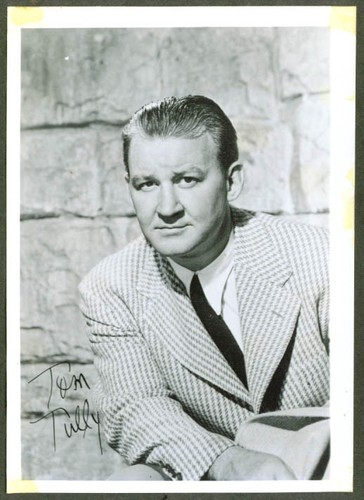 Film actor Tom Tully fan club 5x7 photo 1950s | eBay