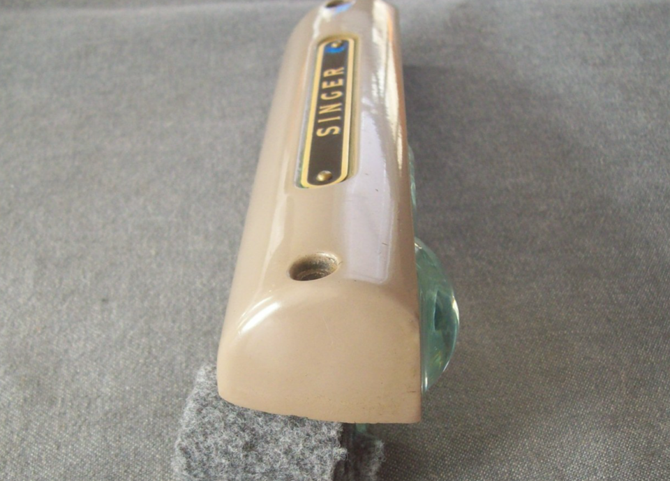 Singer 301A Sewing Machine Light Unit with Cover & Misc. Parts | eBay