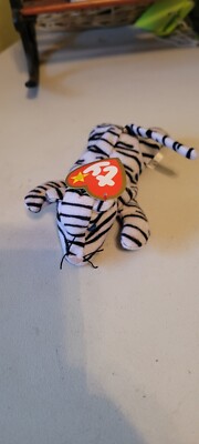 Teenie Beanie Baby Blizz The White Tiger | eBay