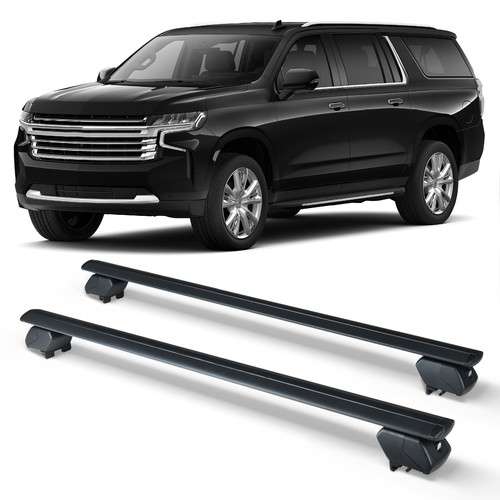 Roof Rack Cross Bar for 2021-2023 Chevrolet Tahoe +Side Rail Heavy Duty ...