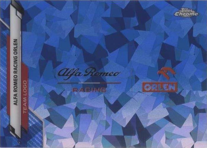 2020 Topps Chrome Sapphire Edition Formula 1 - Team Logos Alfa Romeo F1 ...