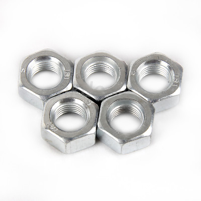 Sechskantmutter mit Linksgewinde Stahl Verzink DIN 934 Muttern M5 M6 M8 ...