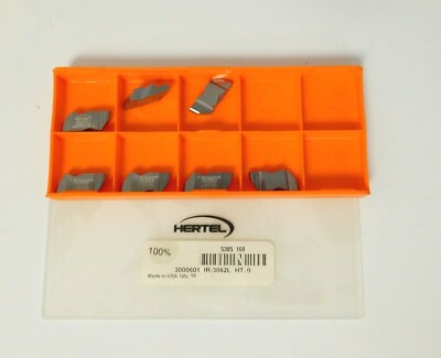 Hertel Carbide Grooving Inserts IR3062L Grade HT10 Qty 7 53851168 | eBay