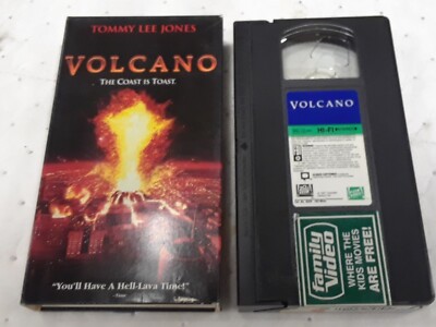 Volcano (VHS, 1997) Tommy Lee Jones b8 86162603938 | eBay