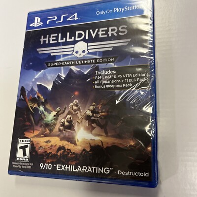 Helldivers -- Super Earth Ultimate Edition (Sony PlayStation 4) Tear/Damage 711719502531| eBay