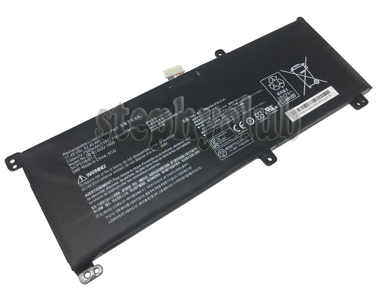 Genuine SQU-1609 Battery for Hasee 31CP5/58/81-2 Series SQU-1611 SQU ...