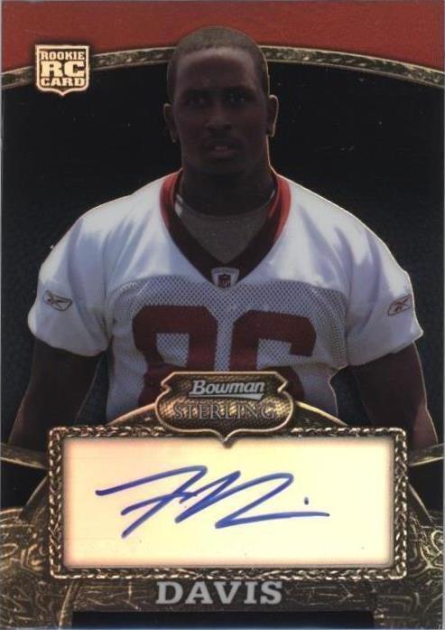 2008 Bowman Sterling - Fred Davis #131 Black Refractor /50 (AU, RC) for ...