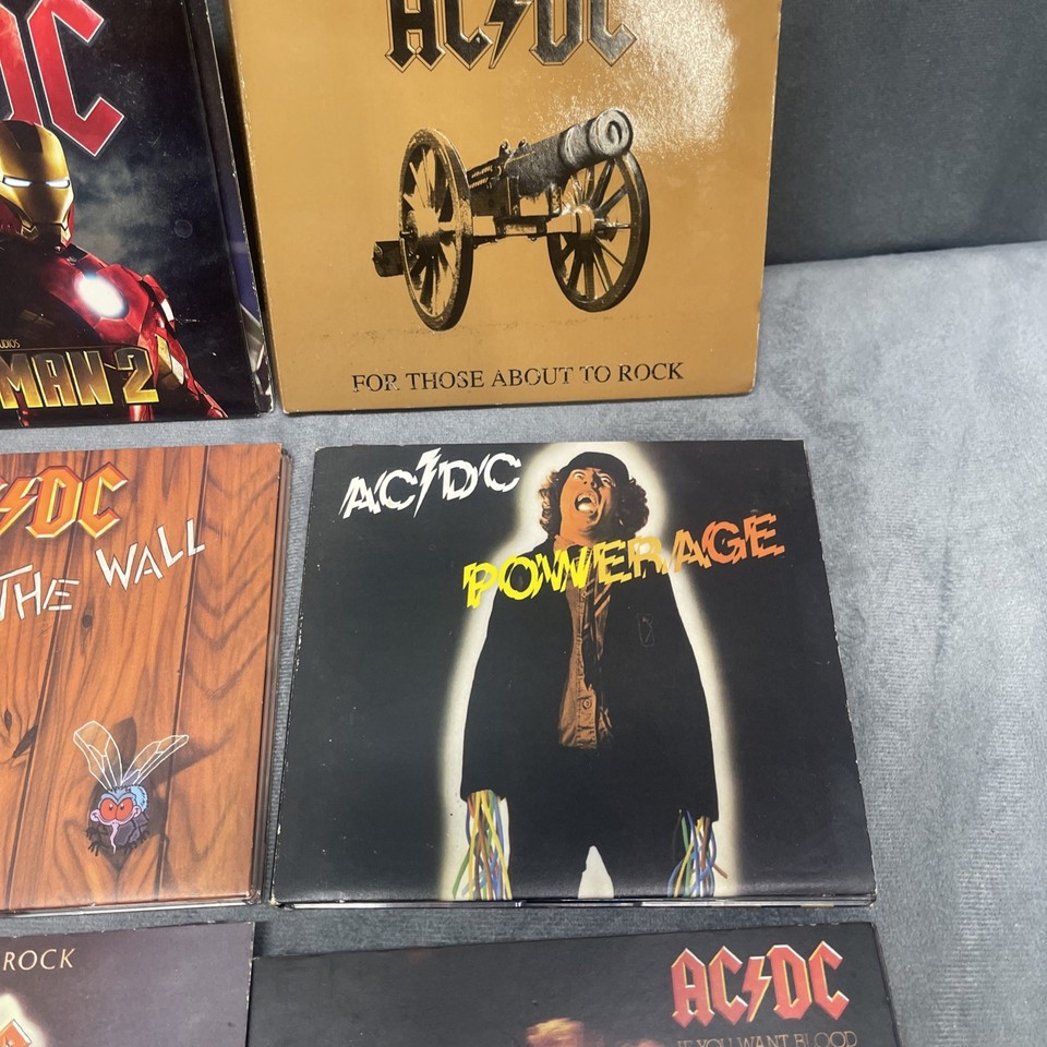 Massive AC/DC Lot of 13 CD All Remastered Digipak With Booklets ...