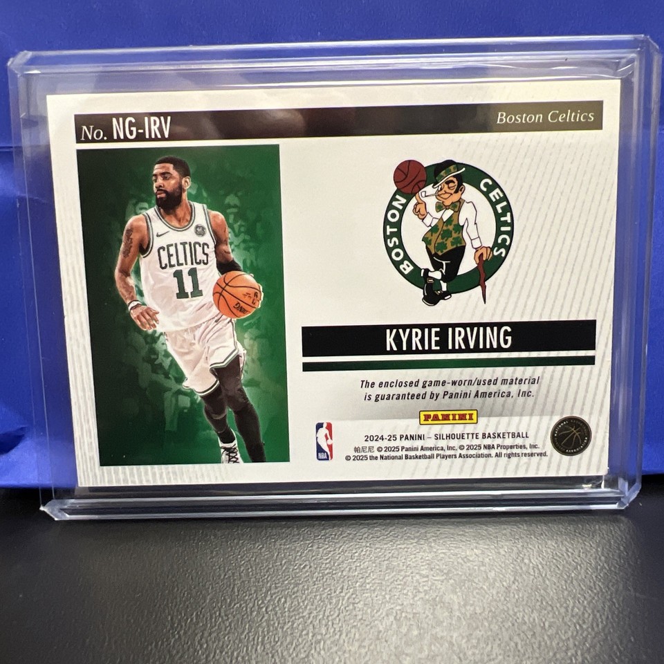 Kyrie Irving 2024-25 Panini Silhouette NBA Gear Patch #NG-IRV Boston ...