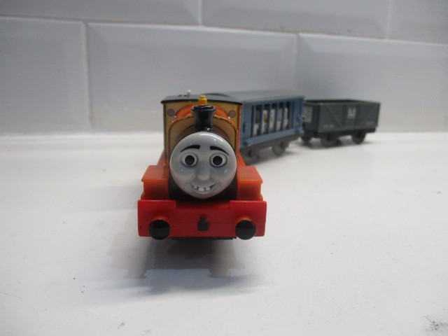 tomy trackmaster thomas the tank engine train billy & McColl's trucks ...