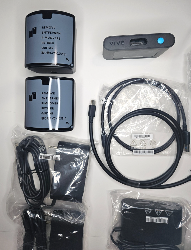 HTC Vive Pro Eye Full Kit + Wireless Adapter VR System OEM Open Box | eBay
