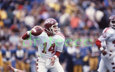 1982 Tim Riordan TEMPLE OWLS - 35mm Football Slide | eBay