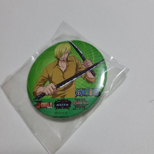 One Piece Sanji Tokyo One Piece Tower Stamp Rally Bonus Can Badge | eBay