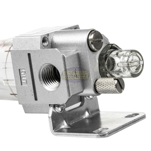 1/4" Mini Inline Lubricator for Air Compressor Tools Oiler Oil ...