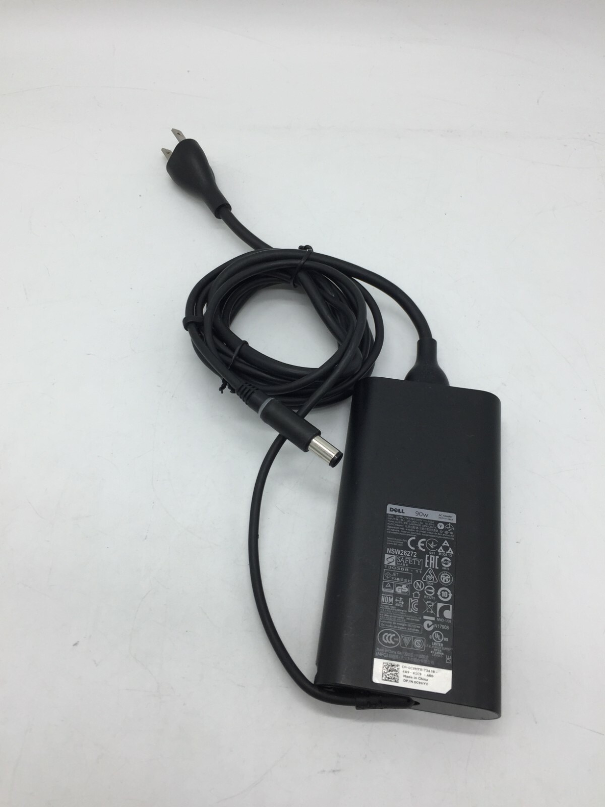 Lot 5 Slim Dell 90W 19.5V AC Adapter Charger Laptop mixed 6C3W2 C9HYX 7 ...