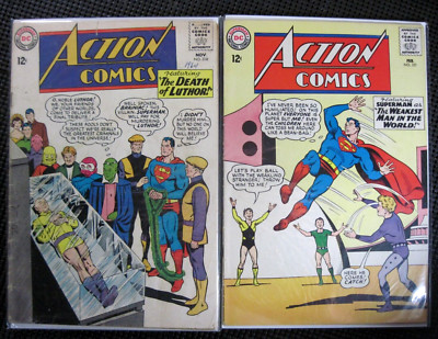 ACTION Comics #318 Lex Luthor & #321 VF | eBay