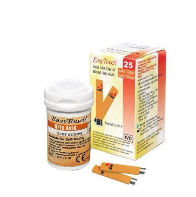 Easy Touch Test Strips for Glucose, Cholesterol, Uric Acid, Hemoglobin ...