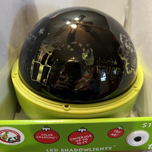 Dr. Seuss How The Grinch Stole Christmas LED Shadow Lights Projector ...