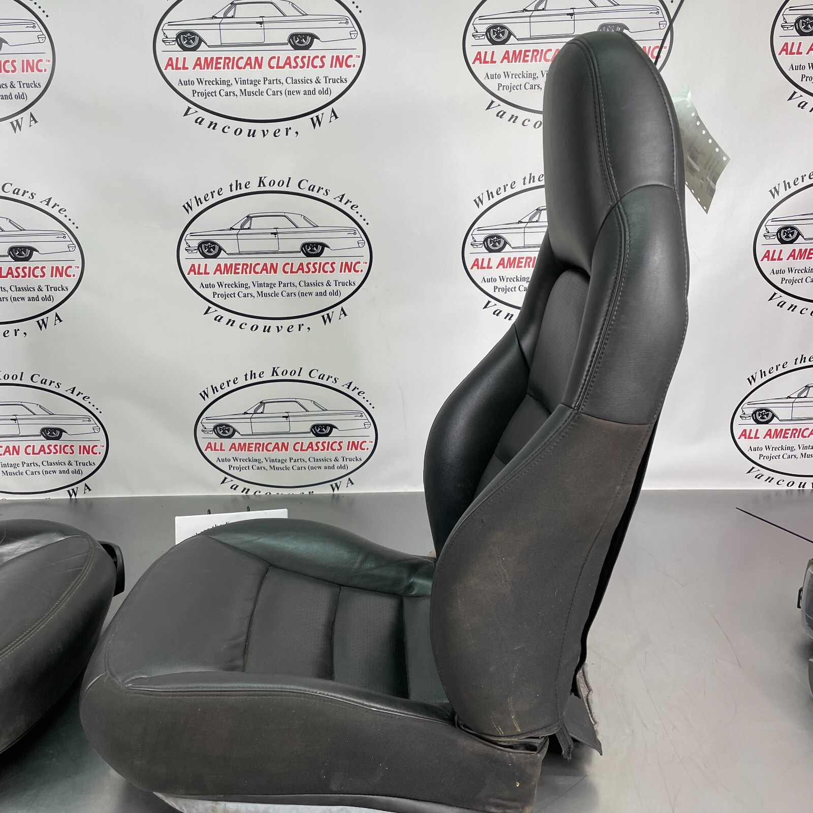 2005-06 C6 Corvette Front Bucket Seat Pair LH/RH - AQ9, AAB, Black ...