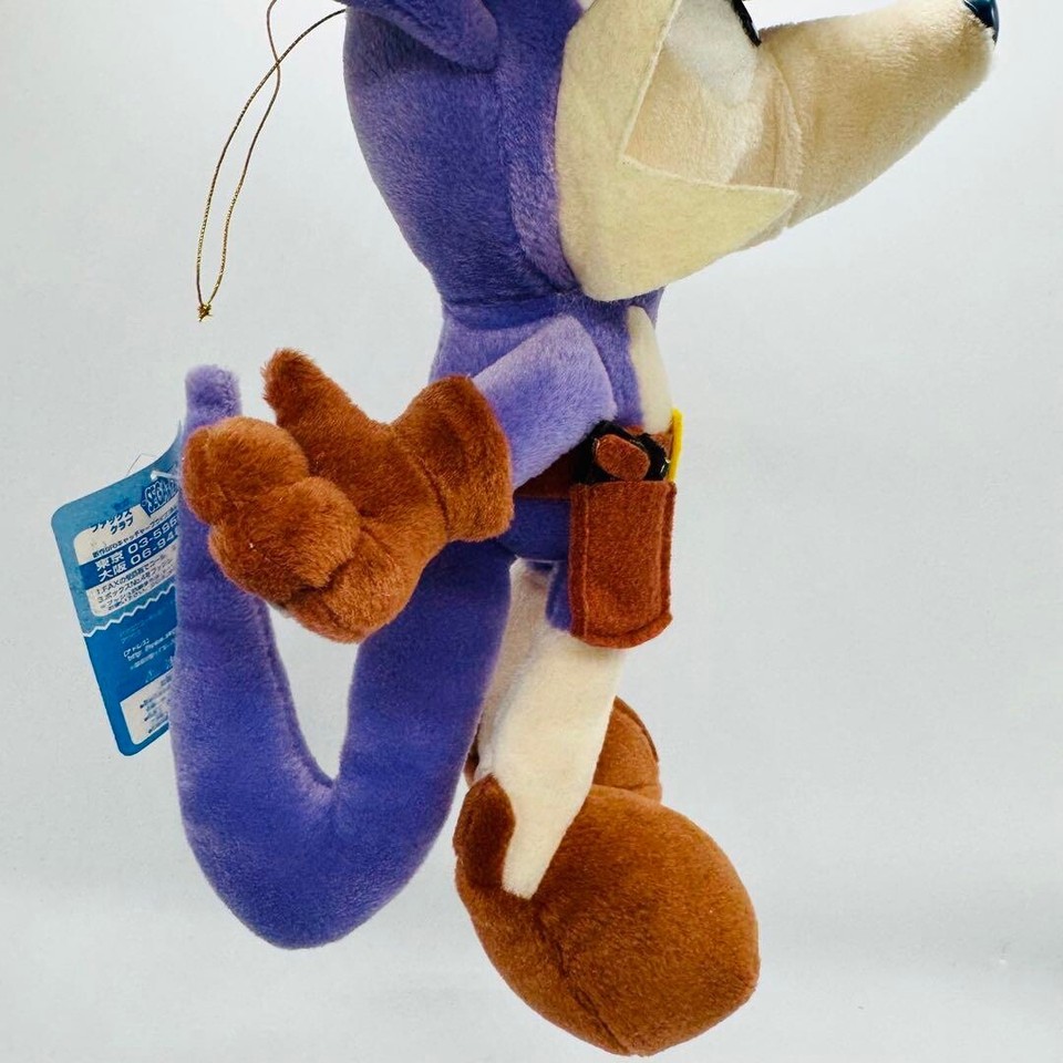 SONIC the Fighters Fang The Sniper Plush Doll SEGA 1997 with Tag From ...