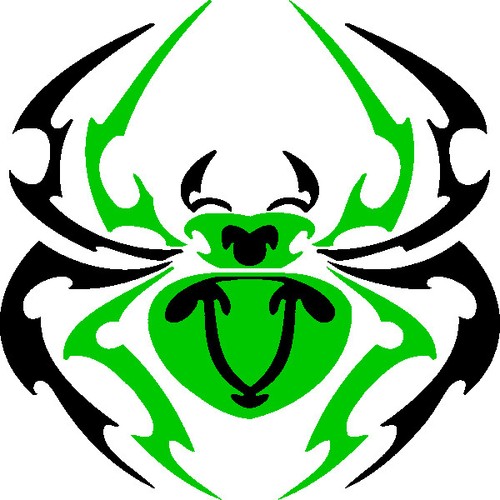 30 Custom Green Artistic Spider Personalized Address Labels | eBay