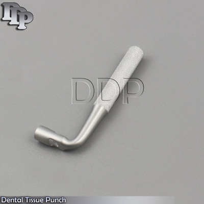 Dental Tissue Punch 6mm Angled L Shape Stainless Steel Surgical ...