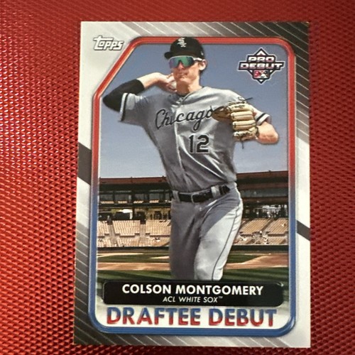 2022 Topps Pro Debut Draftee Debuts Colson Montgomery #DB-10 (RC) | eBay