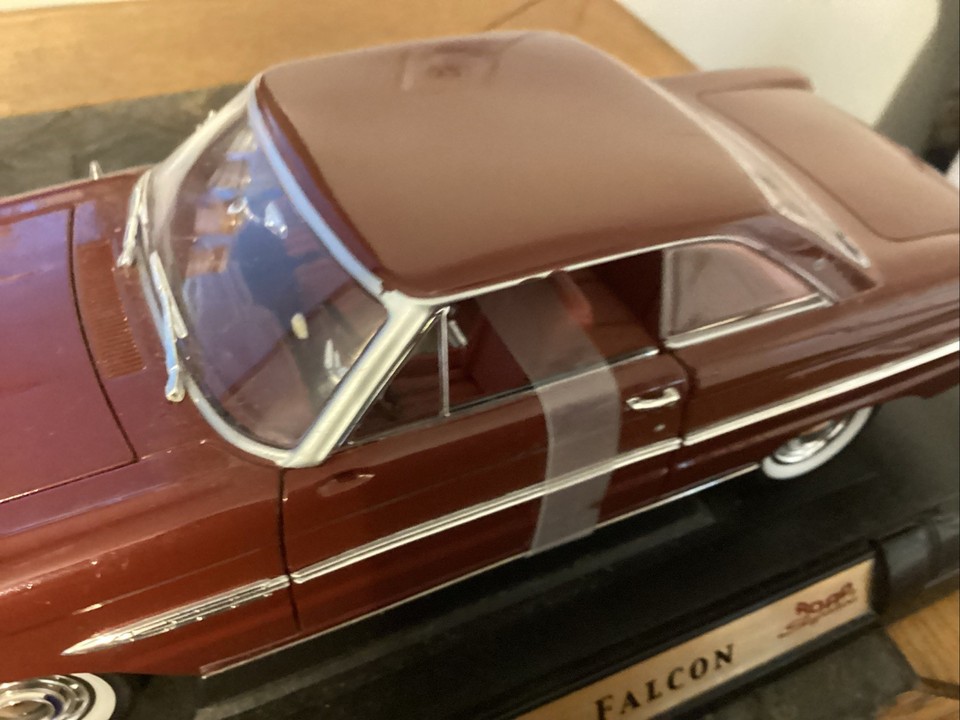 ROAD SIGNATURE COLLECTION 1963 1/2 Ford Falcon Maroon No Box NICE | eBay