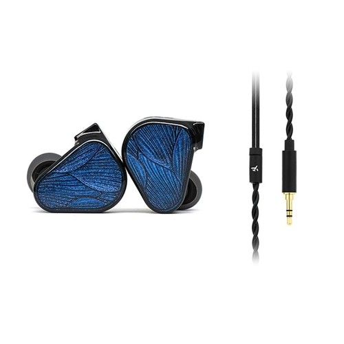 x Crinacle Zero:BLUE2 Dual Dynamic Drivers in-Ear Headphone with ...
