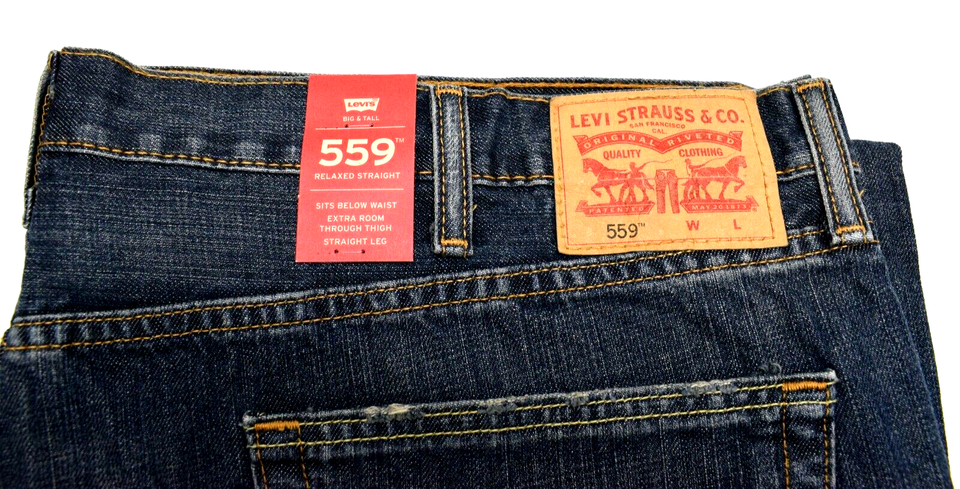 Levi's Men's 559 Relaxed Straight Jeans, Range, 48W x 29L | eBay