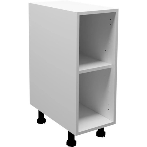Kitchen Base Unit 350mm - White Matt Carcass, No Doors, Assembled ...