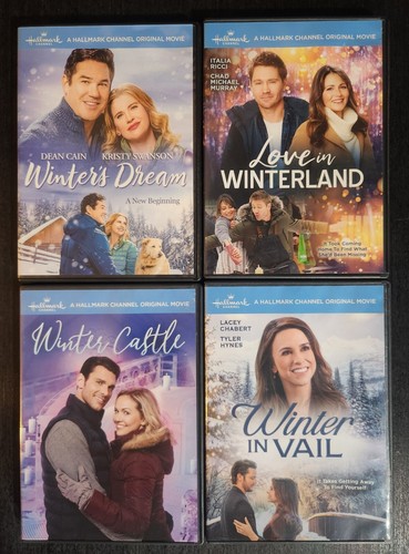 HALLMARK CHANNEL ORIGINAL MOVIE DVD COLLECTION - WINTER, SET OF 4 ...