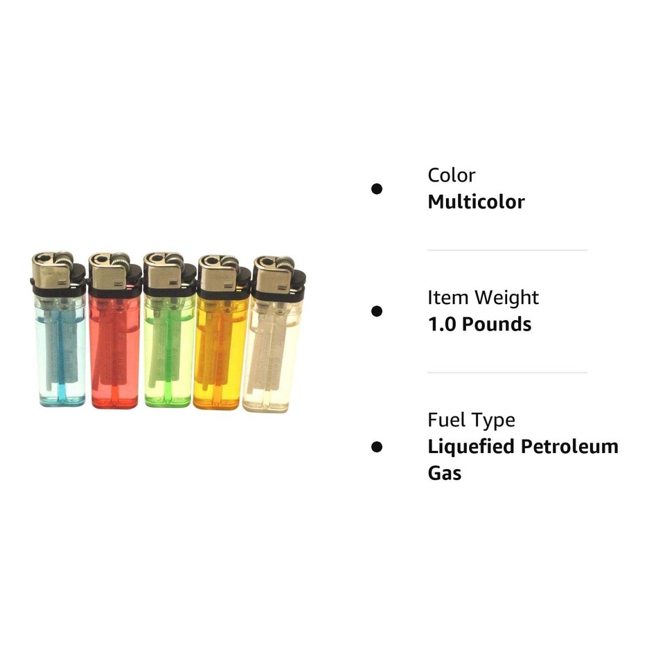 Cigarette Lighter Disposable Classic Lighters - 10 Pack Lot | eBay