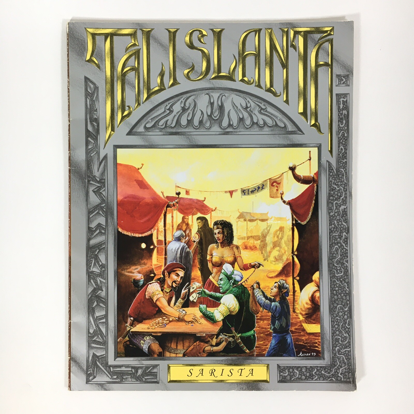 Talislanta SARISTA Sourcemodule PB Book Vintage 1994 RPG WOC2302 WOtC ...
