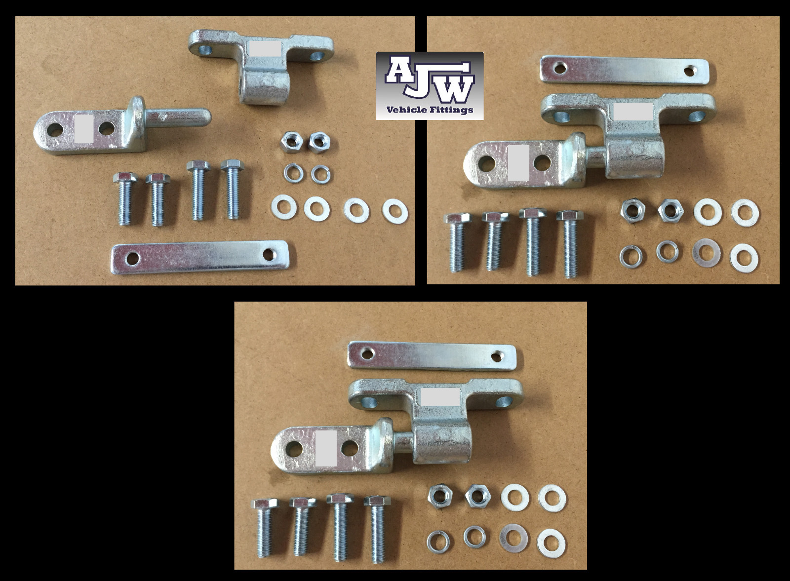 3 X Tailgate Hinge Set With Gudgeon Tippers Sprinters Dropside Trucks ...