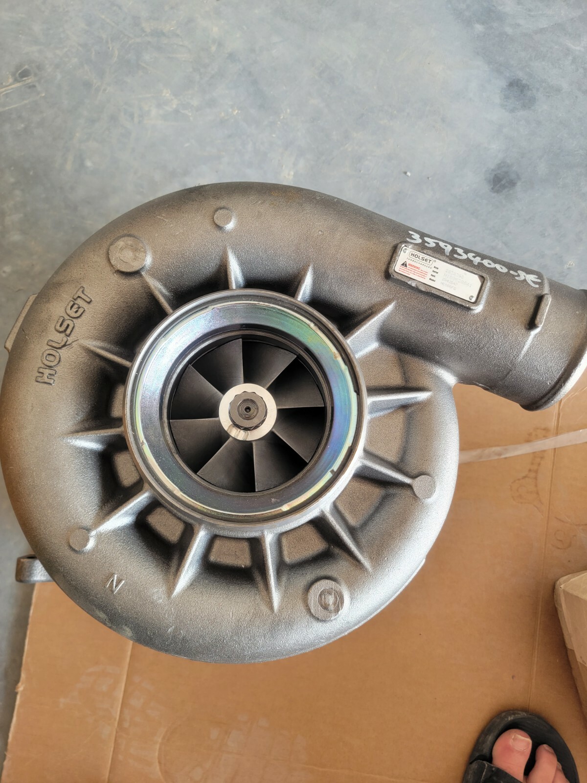 Holset Industrial Turbocharger for Cummins Industrial Hx82 Diesel ...